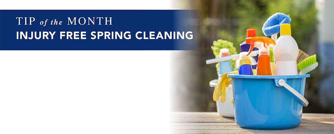 Spring Cleaning Tips| Physical Therapy Pittsford | Regain Physical Therapy